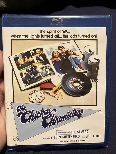 THE CHICKEN CHRONICLES (Blu-ray, 1977) Phil Silvers, Steven Guttenberg ...