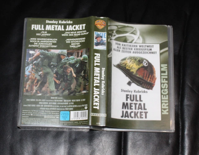 VHS &FULL METAL Jacket" -mit Stanley Kubricks - Ausgezeichnet ...- EUR ...
