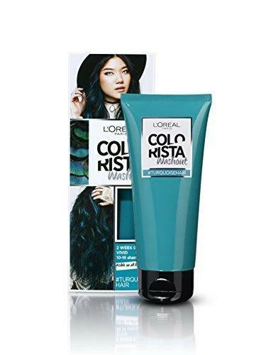 L'ORÉAL COLORISTA WASHOUT TURQUOISE Semi-Permanent Hair Dye 80 ml EUR 9 ...