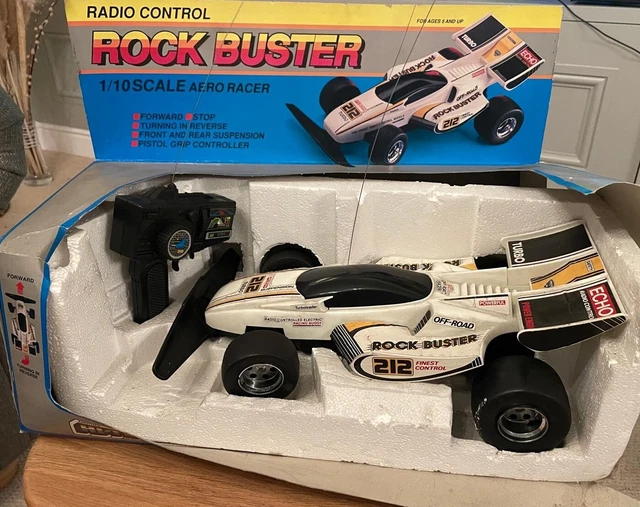ROCK BUSTER RC Aero Racer Vintage Boxed With Instructions Radio ...