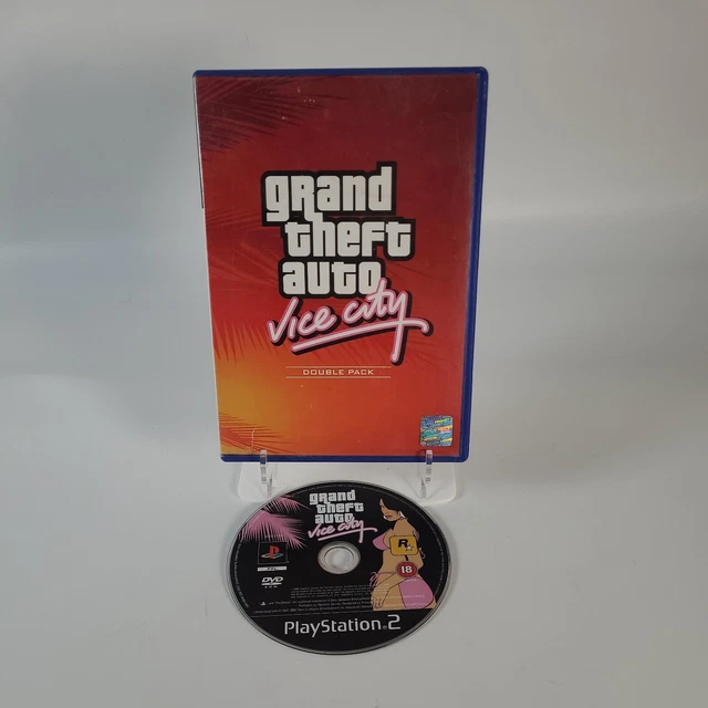 GRAND THEFT AUTO Vice City Double Pack Playstation PS2 Action Video ... GRAND THEFT AUTO Vice City Double Pack Playstation PS2 Action Video ...