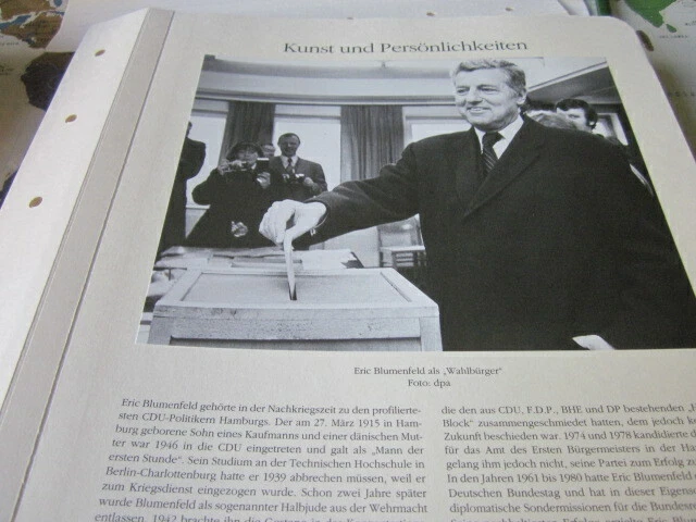 HAMBURG ARCHIV N 14098 Eric Blumenfeld als Wähler EUR 6,25 - PicClick DE