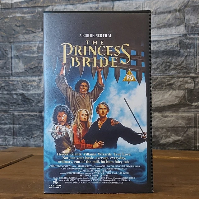 THE PRINCESS BRIDE Vhs Video Andre The Giant 1993 Cinema Club Edition ...