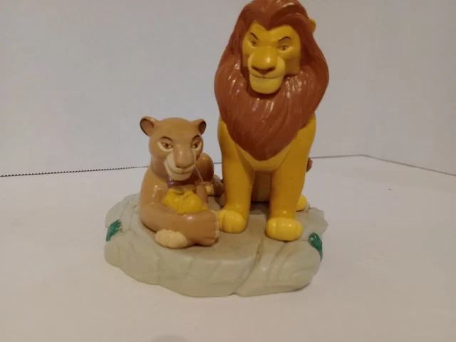 VINTAGE DISNEYS THE LION KING Mufasa Sarabi Simba SPECIAL EDITION TOY ...