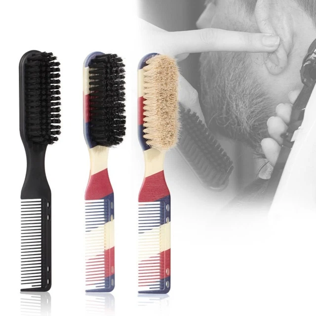 CARVING CLEANING DOUBLE-SIDED Comb Shave Beard Barber Tool $7.18 ...