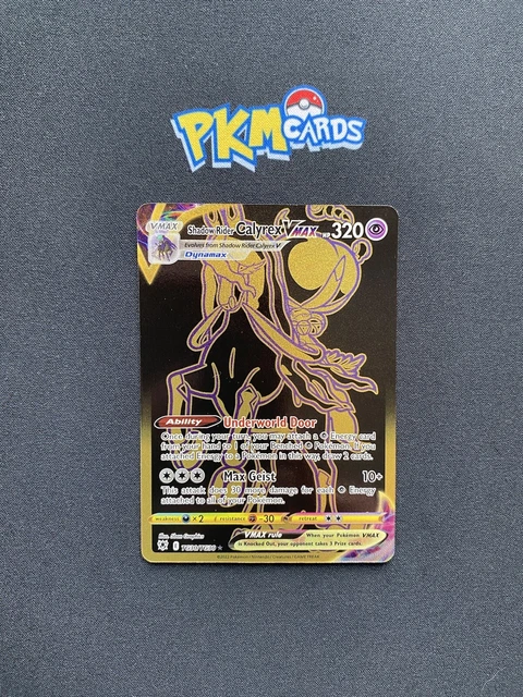 POKÉMON TCG SHADOW Rider Calyrex Vmax Astral Radiance TG30/TG30 NM. EUR ...