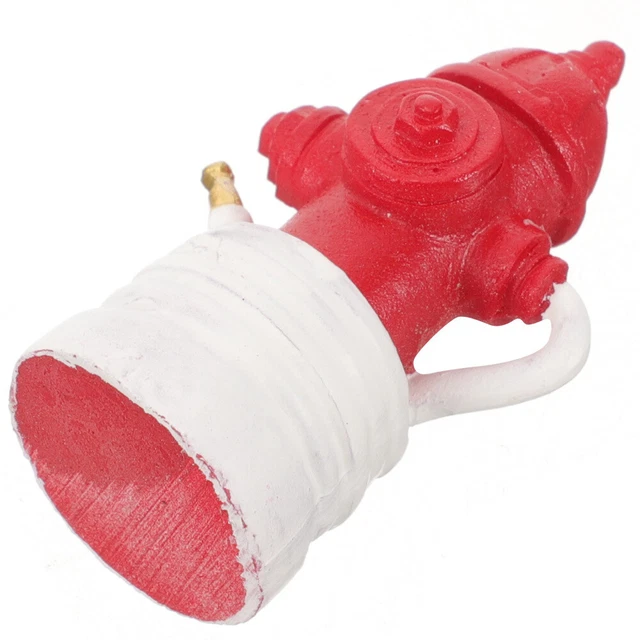 GARDEN FIRE HYDRANT Sculpture Yard Fire Hydrant Model Miniature Fire ...