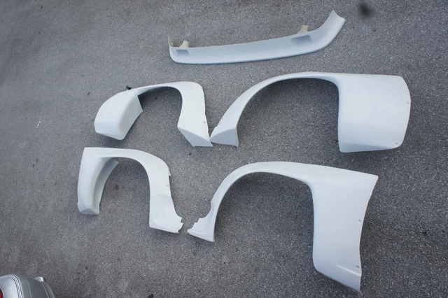JDM N2 STYLE Fender Flares arch over kit fit Corolla AE86 hachiroku ...