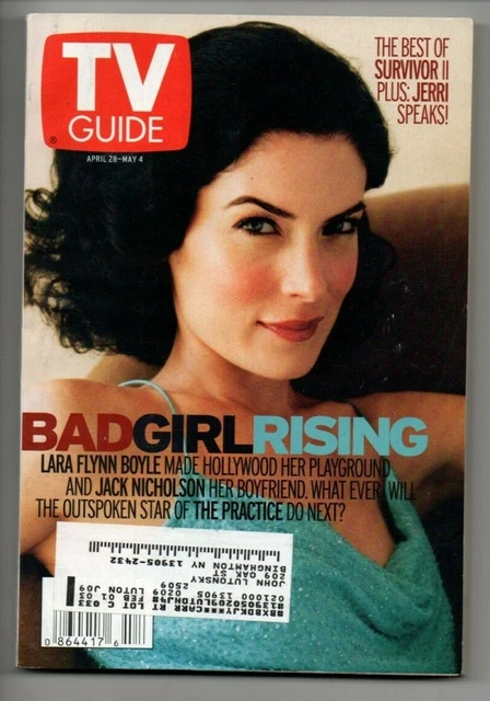 TV GUIDE MAGAZINE April 28 2001 Lara Flynn Boyle Billy Crystal Jill ...