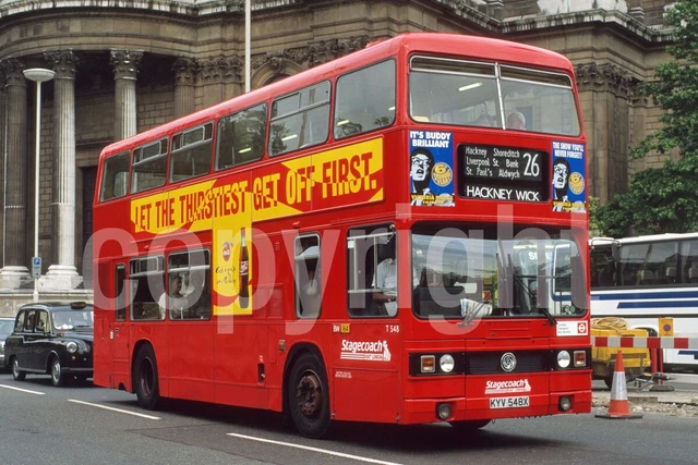 BUS PHOTO - Stagecoach East London T548 KYV548X Leyland Titan on 26 ...