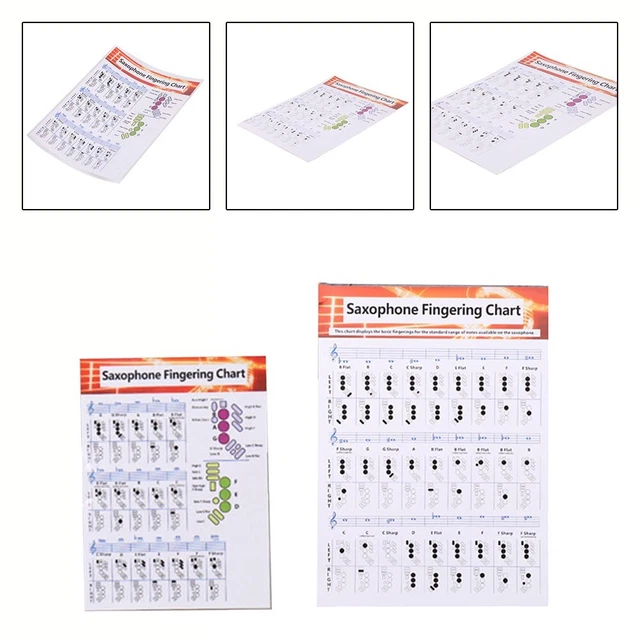 BEGINNER'S MUST HAVE Saxophone Fingering Chart with Chords and Diagrams ... BEGINNER'S MUST HAVE Saxophone Fingering Chart with Chords and Diagrams ...