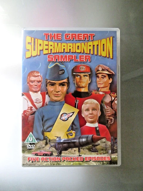 THE GREAT SUPERMARIONATION SAMPLER Gerry Anderson DVD PAL Reg2 **RARE ...