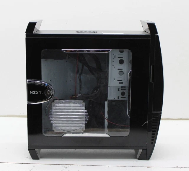 NZXT FUTURISTIC LEXA ATX Desktop Computer PC Case w/ 600W Corsair 80 ...