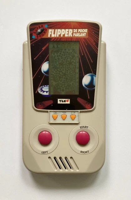 CONSOLE ÉLECTRONIQUE VINTAGE YENO VTech PINBALL Flipper De Poche - 1991 ...