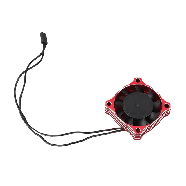 (RED)HIGH SPEED ELECTRIC Motor Cooling Fan 40x40mm 16000RPM 5V‑9V CU £ ...