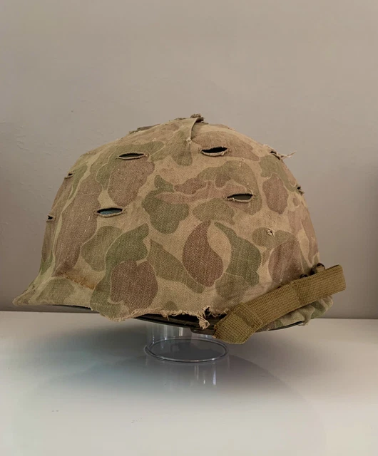CASQUE US M1 USMC Ww2 Helmet WWII EUR 850,00 - PicClick FR