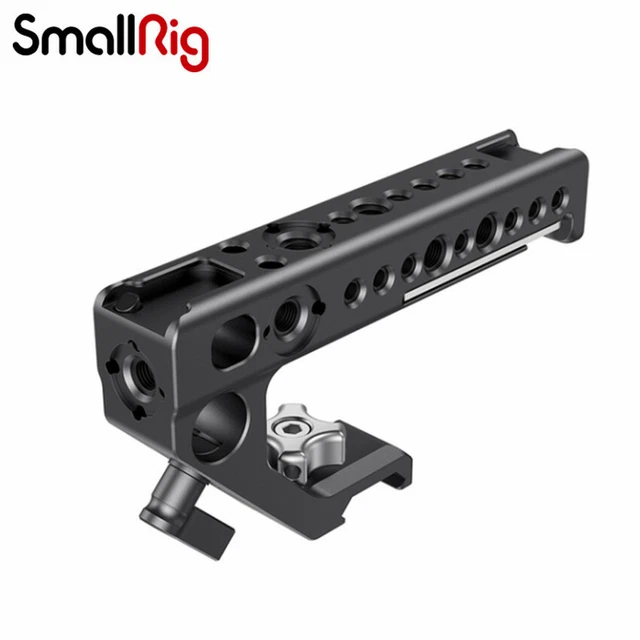SMALLRIG CHEESE PLATE-STYLE NATO Top Handle with 15mm Rod Clamp ...