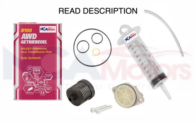 FREELANDER 2 HALDEX Service Kit with Oil, Filter & Filling Kit 2007 ...