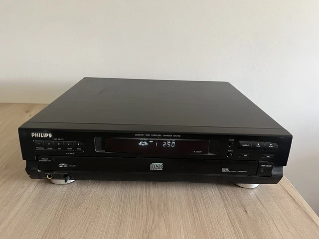 LECTEUR 5 COMPACT Disc Philips Cdc 752 / Vintage Hifi EUR 90,00 ...