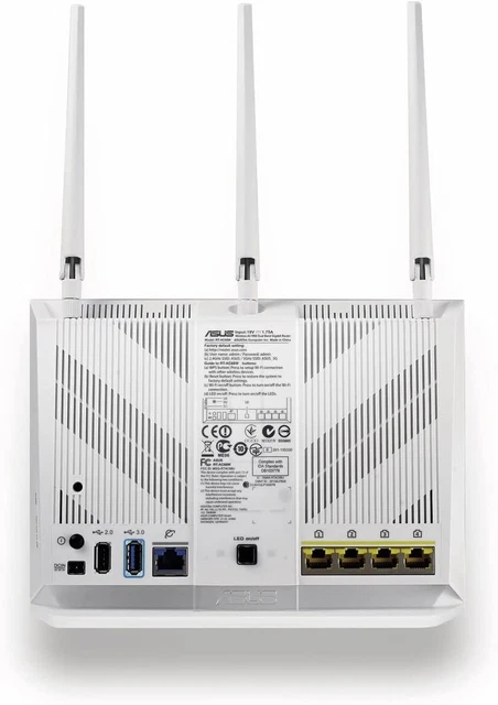 ASUS RT-AC68U DUAL Band AC1900 802.11AC Gigabit DD-WRT OPENVPN ...