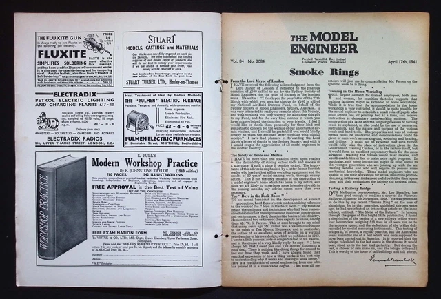 THE MODEL ENGINEER: Cornish Mine Pumping Engine - Vol. 84 No. 2084, Apr ...