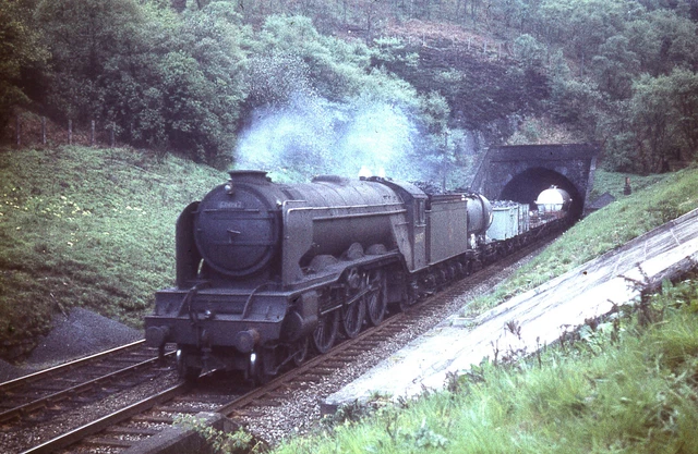 ORIGINAL COLOUR SLIDE of 60097 ER A3 class steam loco £18.99 - PicClick UK