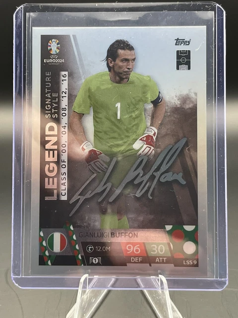 LEGEND SIGNATURE GIANLUIGI Buffon Match Attax EURO 2024 Euros 24 # LSS ...
