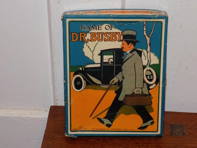 VINTAGE 1905 GAME of Dr. Busby by Milton Bradley in Box £18.86 ...
