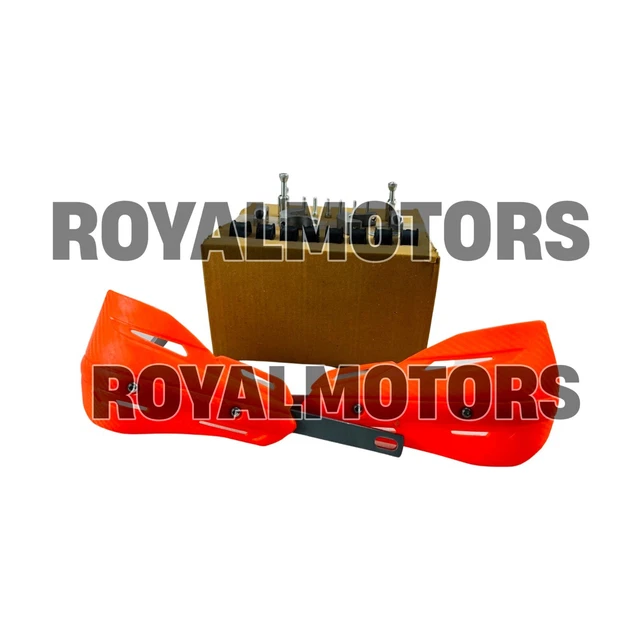 ROYAL ENFIELD HIMALAYAN & Scram 411 "HAND GUARD KIT" (ORANGE) - Express ...