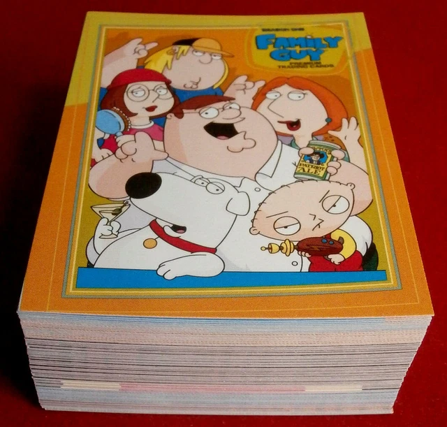 FAMILY GUY - Season 1 - Complete Base Set (72 cards) - Inkworks 2005 ...
