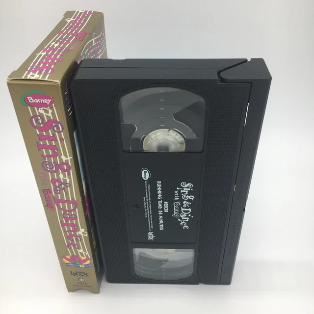 BARNEY - SING and Dance With Barney (VHS, 1999) Black Tape £9.26 ...