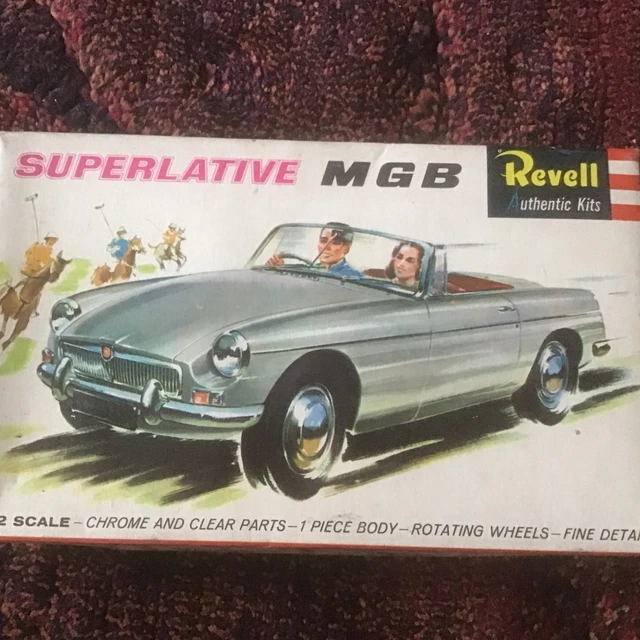 REVELL MGB SUPERLATIVE Model Car Kit £16.32 - PicClick UK