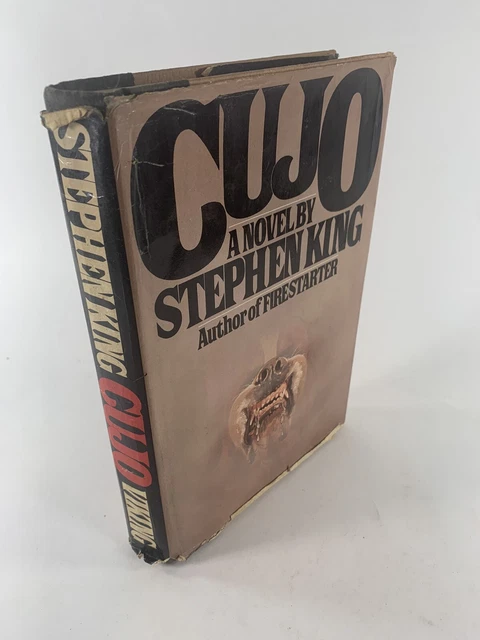 CUJO STEPHEN KING 1981 1ère édition 13,95 prix HC DJ Book EUR 29,14 ...