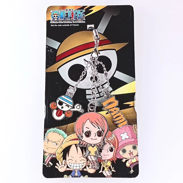 NAMI PIRATE FLAG One Piece Personaggio Deformato Cinturino in Metallo ...