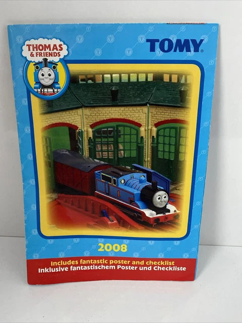 TOMY TRACKMASTER THOMAS The Tank Engine 2008 Poster and Checklist £6.99 ...