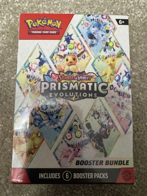 POKÉMON TCG: SCARLET&VIOLET-PRISMATIC Evolutions Booster Bundle (X1) Pokémon Co £53.17 - PicClick UK