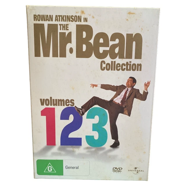 MR BEAN DVD Collection Volumes 1-3 The Complete Set Lot Comedy Rowen ...