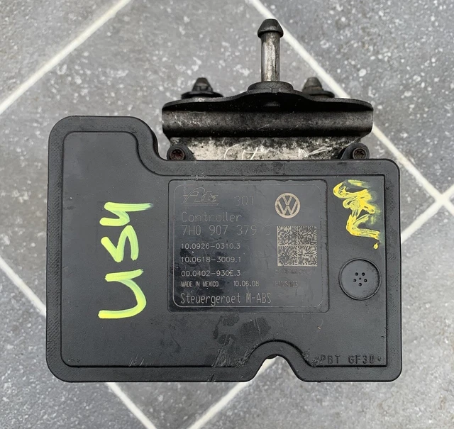 VW TRANSPORTER T5 Abs Pump & Ecu Control Module Unit 7H0614117A ...