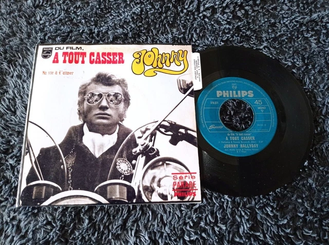 JOHNNY HALLYDAY/A TOUT CASSER /CANADA/45 TOURS +++ EUR 37,50 - PicClick FR