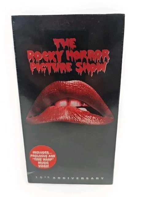 THE ROCKY HORROR PICTURE SHOW VHS New 1990 CBS Fox Video 15th ...