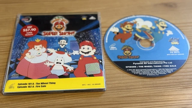RARE VCD - The Super Mario Bros Super Show! Video CD - Pyramid Original ...
