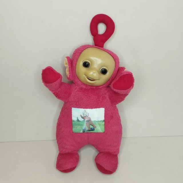 PO PLUSH TELETUBBIES TV Lens Screen Figure_ Red Figure Teletubbies 37CM ...