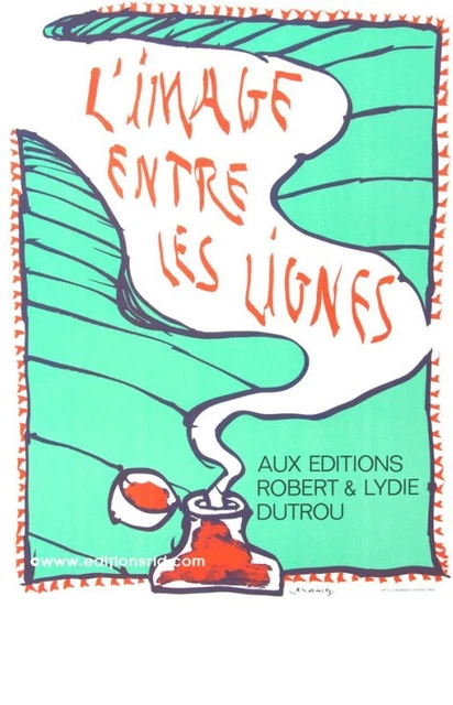 PIERRE ALECHINSKY AFFICHE originale Image en les lignes Poster by ...