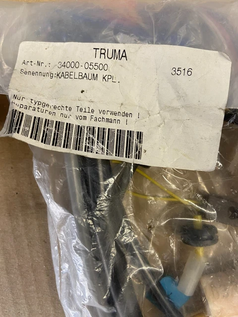CARAVAN / MOTORHOME Truma Combi E Gas Heater Wiring Harness 34000-05500 ...