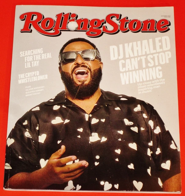Rolling Stone Magazine December 2023 Issue 1382 Dj Khaled Oliver Anthony £235 Picclick Uk 