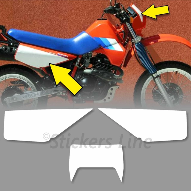 KIT AUTOCOLLANT TABLES Honda XL 600 RM 1986/90 Stickers 600rm Decal X ...