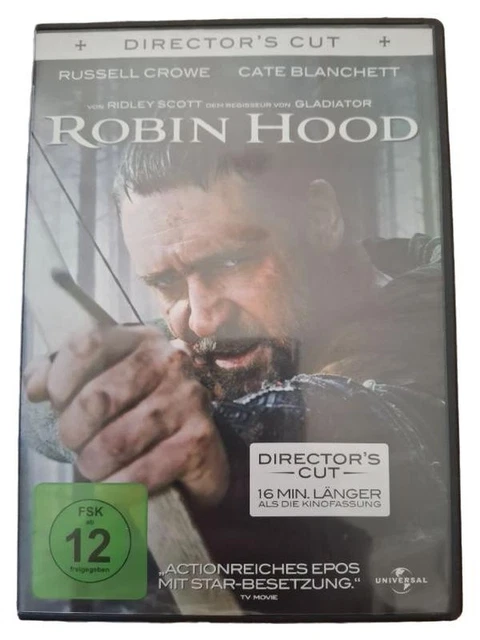 ROBIN HOOD DVD Director's Cut Ridley Scott Russell Crowe Actionfilm EUR ...
