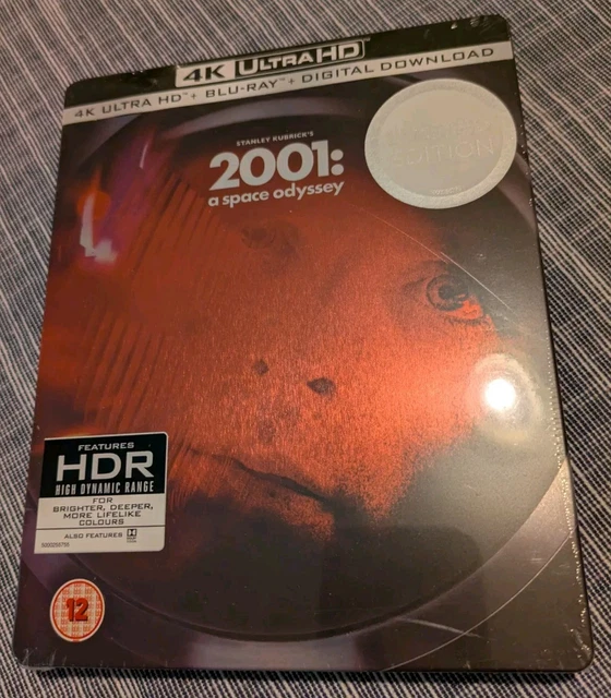2001: A SPACE Odyssey - Steelbook - 4k UHD - OOP - New/Sealed - UK ...