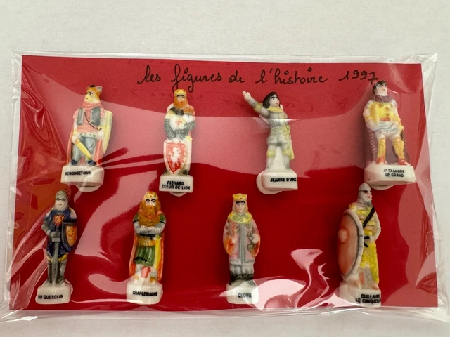 SÉRIE COMPLÈTE FÈVES les figures de l'histoire 1997 EUR 12,00 - PicClick FR