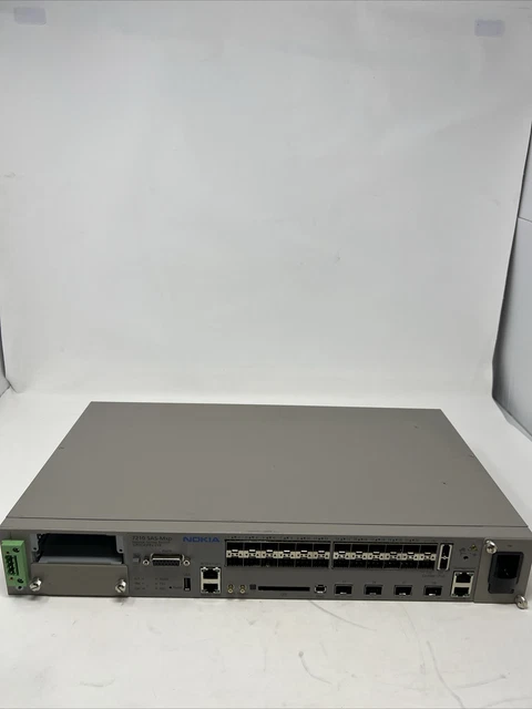NOKIA 7210 SAS-MXP 22f2c4sfp +ETR Service Access Switch (ur) $299.99 ...